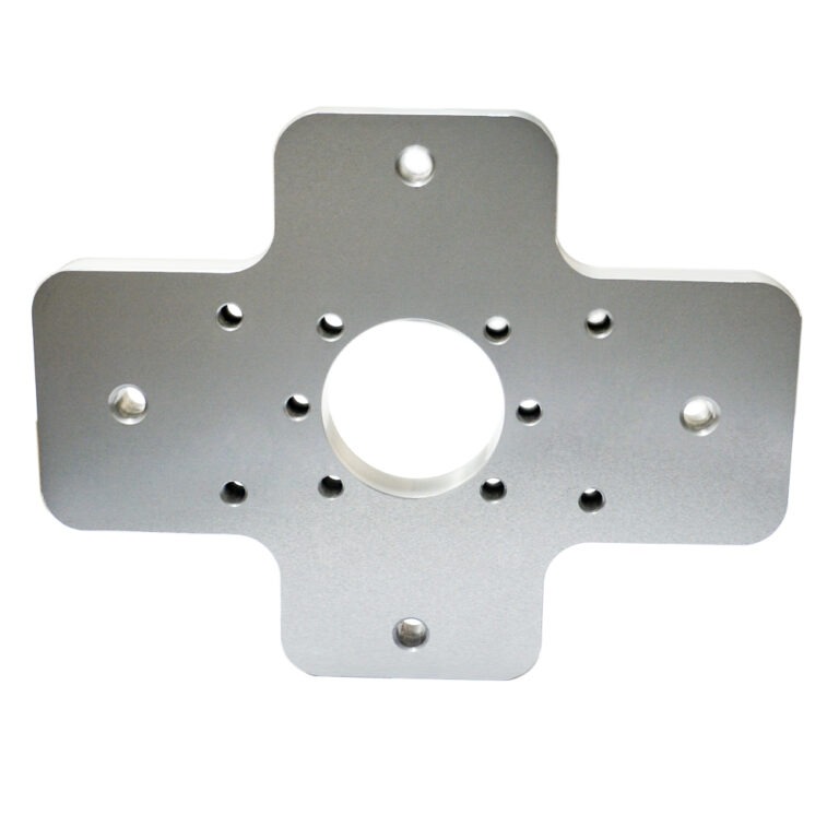 CNC Milling service Aluminum surface mounting base plates & components ...